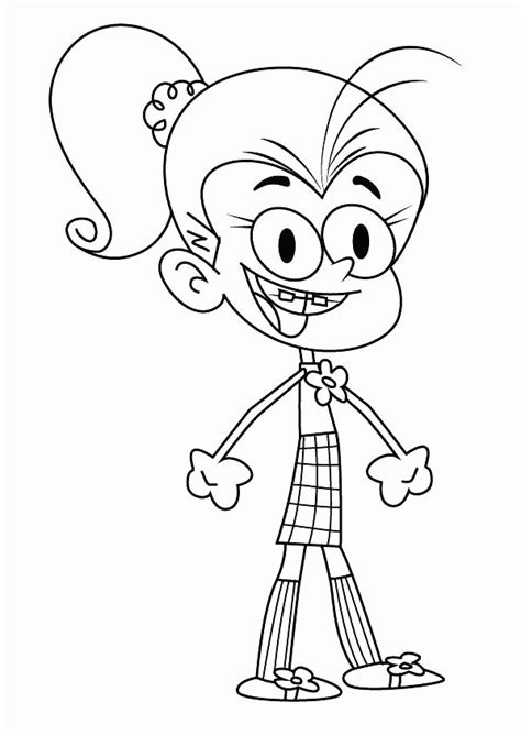 Coloriage Bienvenue Chez Les Loud Gratuit 26380 Dessins AnimÃ©s