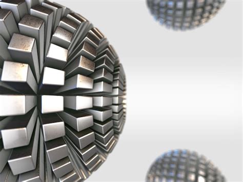 미래의 개요 모양 금속 구 배경입니다 공상 과학 배경 빈 공간에 추상 개체입니다 3d 렌더링 프리미엄 사진