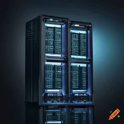Illustration Of Multiple External Servers On Craiyon