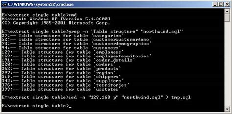 Cara Extract Satu Tabel Dari File Backup Mysqldump