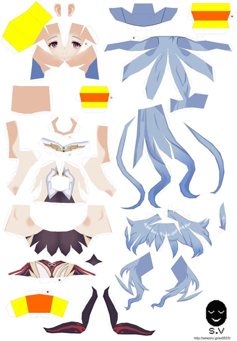 202108genshin Impact Ganyu Papercraft Porn Sex Picture