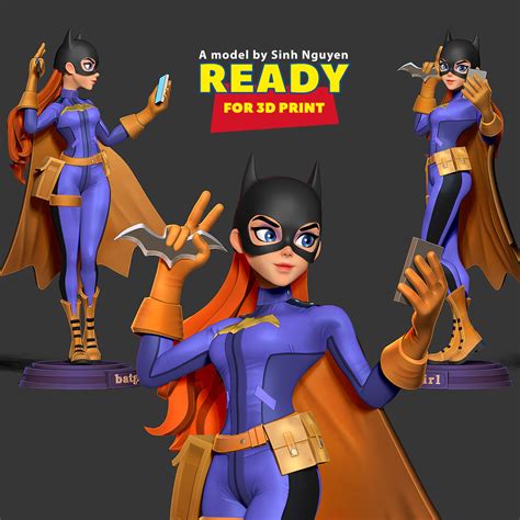 Artstation Selfie Batgirl Resources