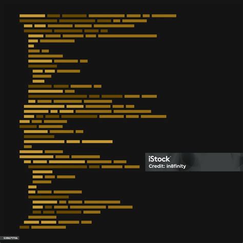 Program Code Listing Abstract Programming Background Vector Stock