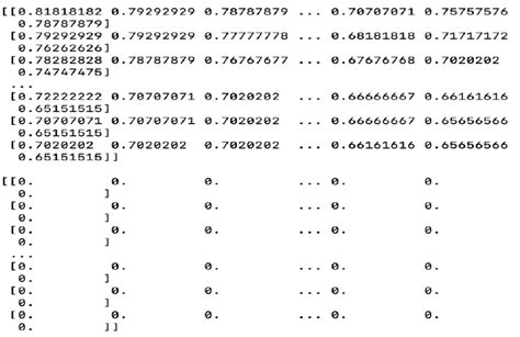 Data After Normalization Data Screenshot Download Scientific Diagram