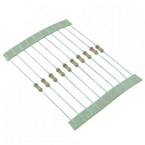 100 Ohms 2w Carbon Film Resistor Pack Of 50 Buy Online At Low Price
