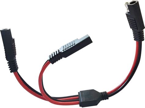 Lingyu Sae Y Splitter 1 To 2 Sae Extension Cablesae 2 Pin Quick