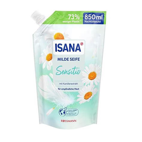 Isana Liquid Soap Refill Sensitive 850 Ml