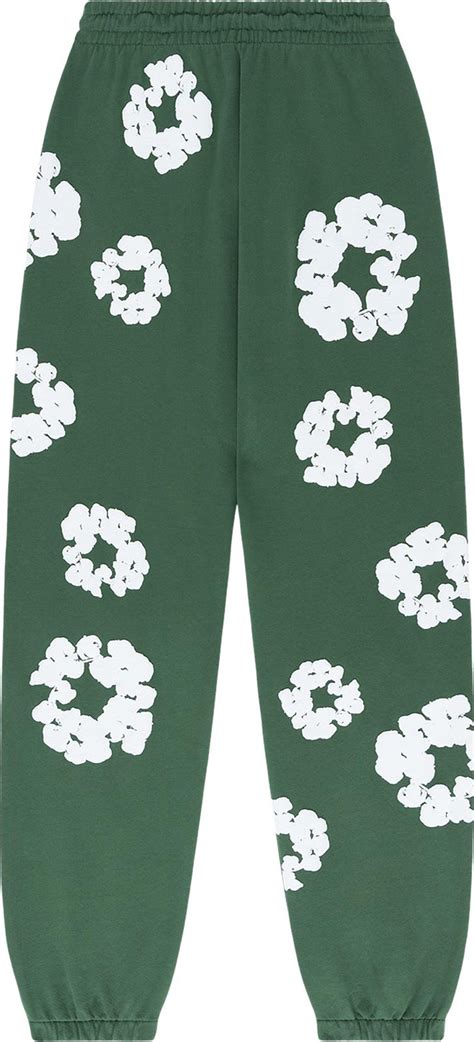 Buy Denim Tears The Cotton Wreath Sweatpants Green 401 060 30 Gree
