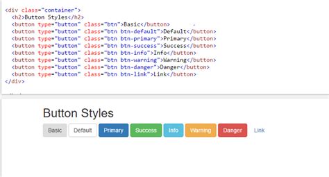 Cara Membuat Tombol Button Dengan Bootstrap Valid