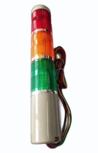 High Intensity Discharge Redyellow And Green 3 Tier Tower Light For