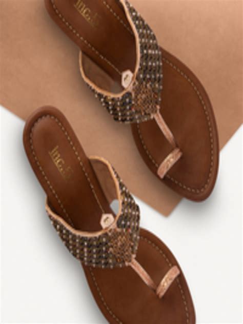 Buy Inc 5 Women Copper Toned Embellished Heels Heels For Women