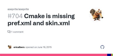 Cmake Is Missing Prefxml And Skinxml · Issue 704 · Asepriteaseprite · Github
