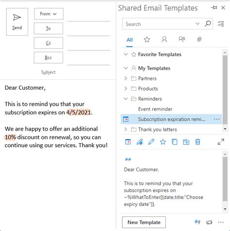 Best 13 Create Outlook Email Template With Fillable Fields Variables