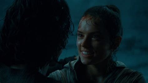 The Rey And Kylo Ren Kiss In Star Wars The Rise Of Skywalker Almost