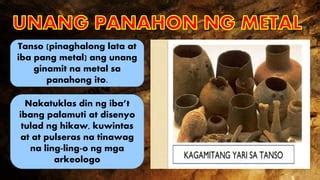 Pamumuhay Sa Panahong Prehistoriko Ng Mga Sinaunang Pilipino