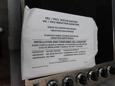Viking Professional 5 Series 36 Bridge 6 Elements Electric Cooktop