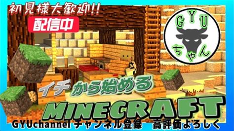 【初見様大歓迎】【マインクラフト】 024 イチから始めるマイクラ生活！ ライブ マイクラ実況 参加型 Minecraft