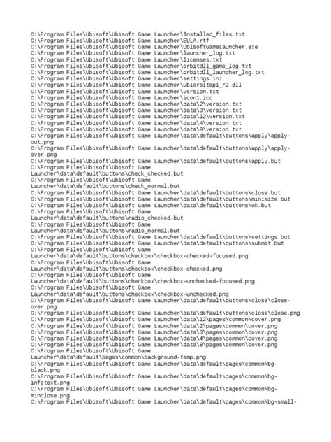 installed files pdf text file computer file formats