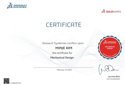 minje kim cswe on linkedin cswe solidworks dassaultsystèmes
