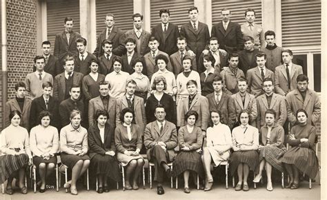 Photo De Classe Math Elem De 1960 Lycée Paul Duez Copains Davant