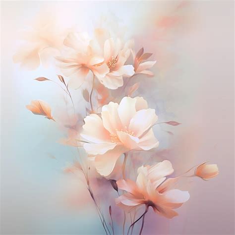 Premium Ai Image Abstract Soft Wave Shapes Background