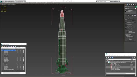 Hypersonic Ballistic Missile 3d Model 39 3ds Blend C4d Fbx Max Ma Lxo Obj Free3d