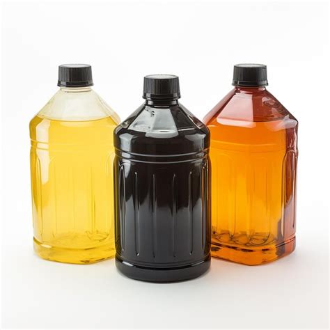 Premium Ai Image Automobile Oils Recyclable Plastic Bottles