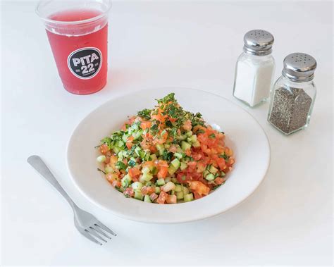 Chopped Salad Pita 22