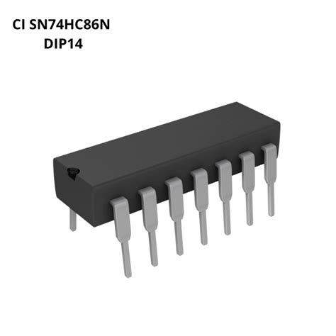 Compuerta Logica Xor Sn74hc86n Dip14