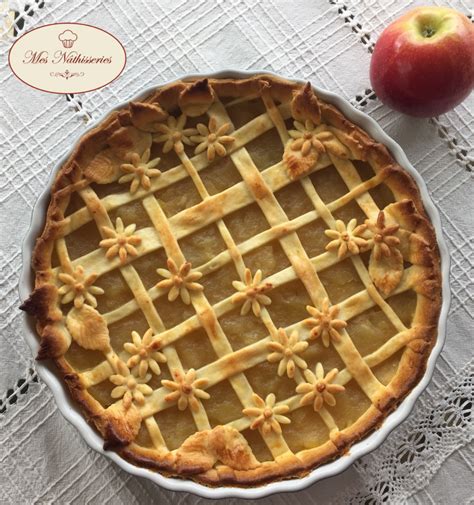 Tarte à la Compote de Pommes Mes Nâthisseries