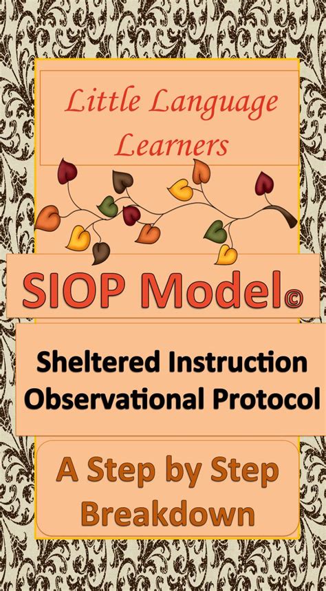 17 Best Images About Siop On Pinterest Language Lesson Plans And
