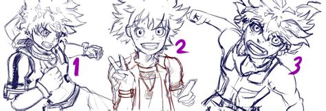 Deku Pose By Tsegaea On Deviantart