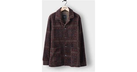 Todd Snyder Italian Corduroy Chore Coat In Brown For Men Lyst