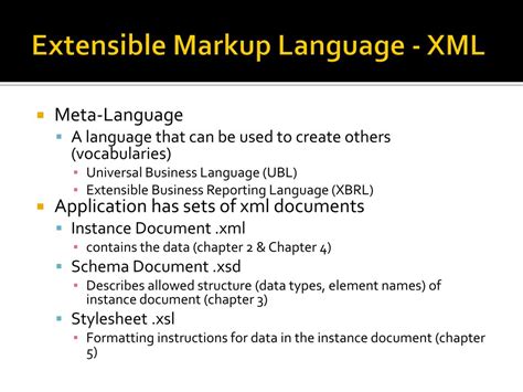 Ppt Xml And Ubl Powerpoint Presentation Free Download Id5666110