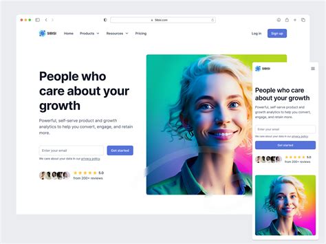 Header Ui Landing Page Design By Tsotne Peradze On Dribbble