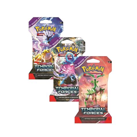 Pokémon Scarlet And Violet Temporal Forces Sleeved Booster Poketalk