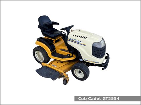 Cub Cadet Gt 2554 Garden Tractor Review And Specs Tractor Specs