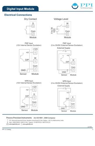 Modbus Digital Input Modules At ₹ 5500piece Digital Input Modules In