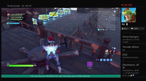 Live Fortnite Fait Ta Pub Je Rend Plus 5 10 Venez Nombreux Jouer Avec