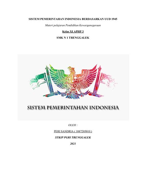 Materi PPKn 1 Peri Sandria Halaman 1 4 PDF Online PubHTML5