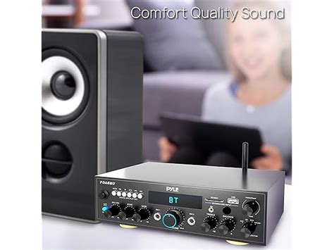 Pyle Compact Bluetooth Stereo Amplifier