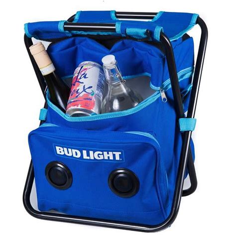 Bud Light 49571 Bud Light Folding Chair Cooler Speaker Combo