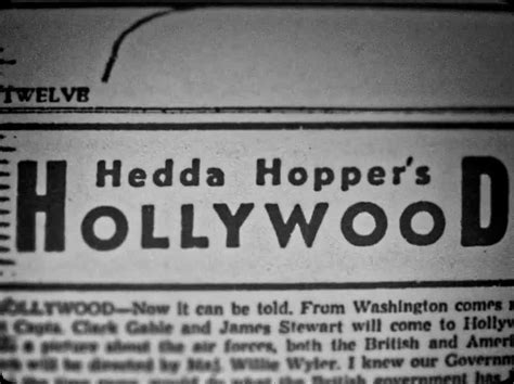 Hedda Hoppers Hollywood Gossip Column Is Read By 32 Million Americans