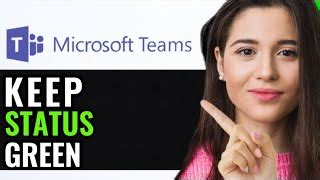 KEEP STATUS GREEN ON MICROSOFT TEAMS EASY GUIDE Doovi
