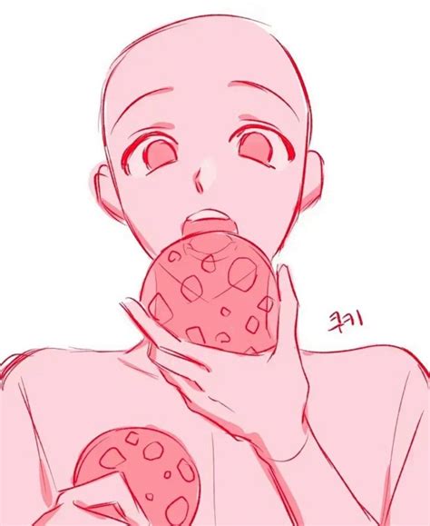 吃东西的姿势参考模板