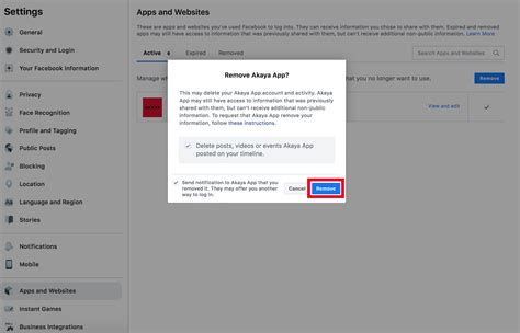 Data Deletion Instructions Facebook Akaya Soporte