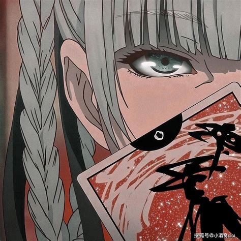 《狂赌之渊》桃喰绮罗莉，美艳又性感的学生会会长，动漫头像壁纸梦子