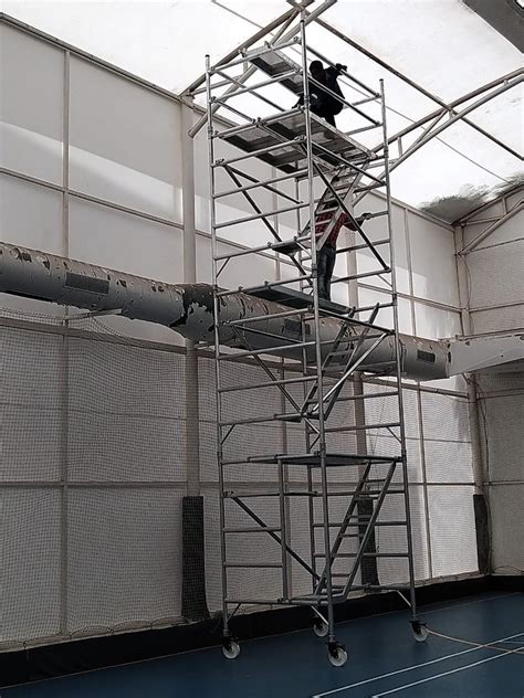 Aluminum Aluminium Movable Scaffolding Size 1470mm Width X 2000