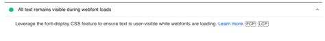 How To Ensure Text Remains Visible During Webfont Load