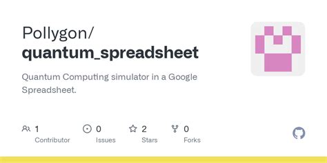 GitHub Pollygon Quantum Spreadsheet Quantum Computing Simulator In A